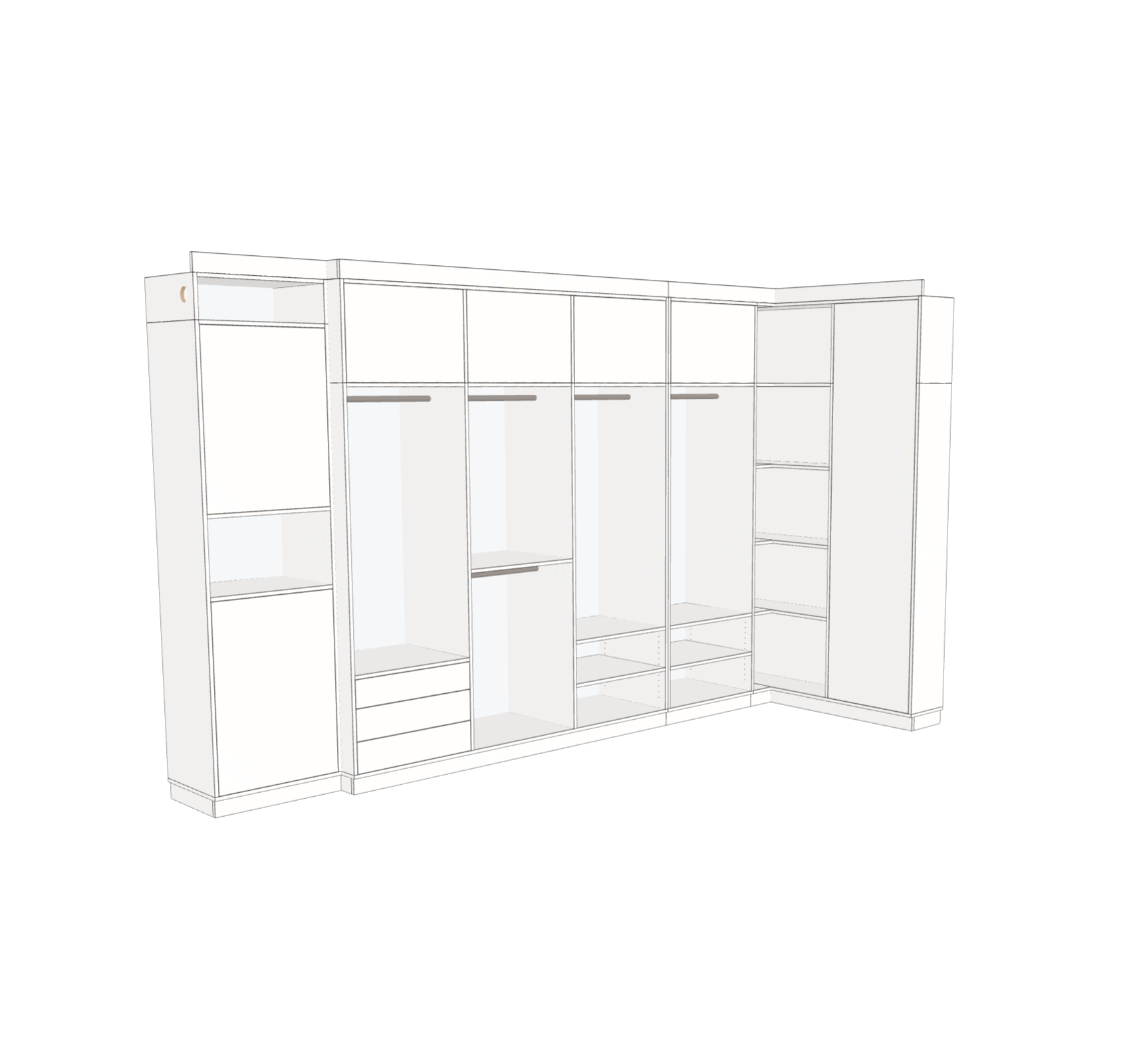 Dressing EmmyMakeUpPro en L sur mesure