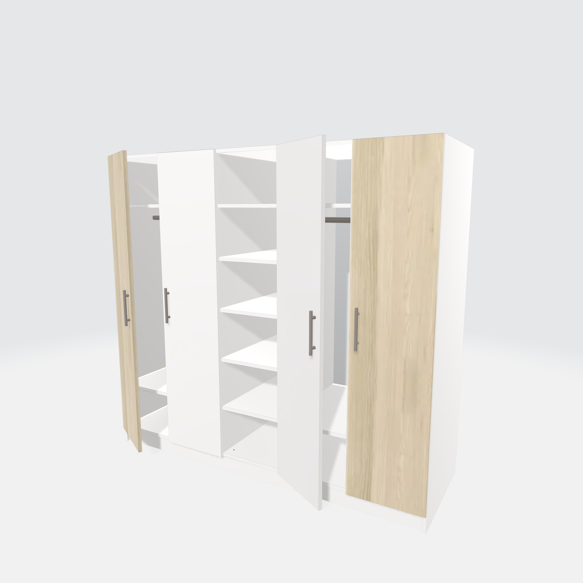 Penderie 5 portes sur mesure