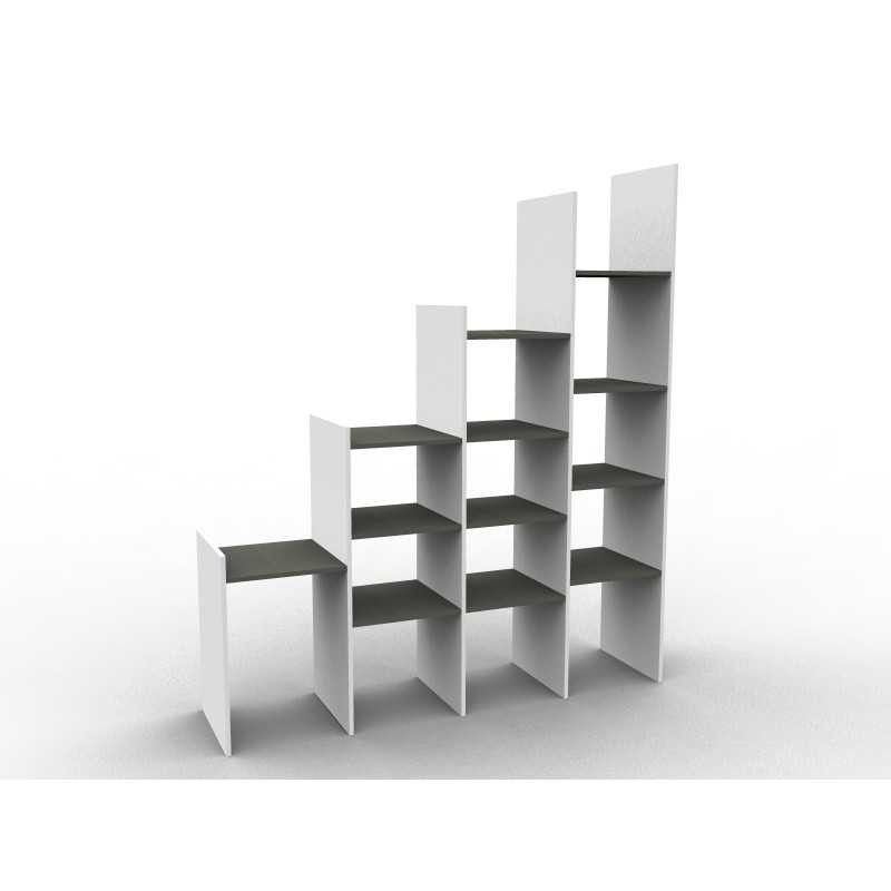 Unframed under-stair shelf - left-hand slope