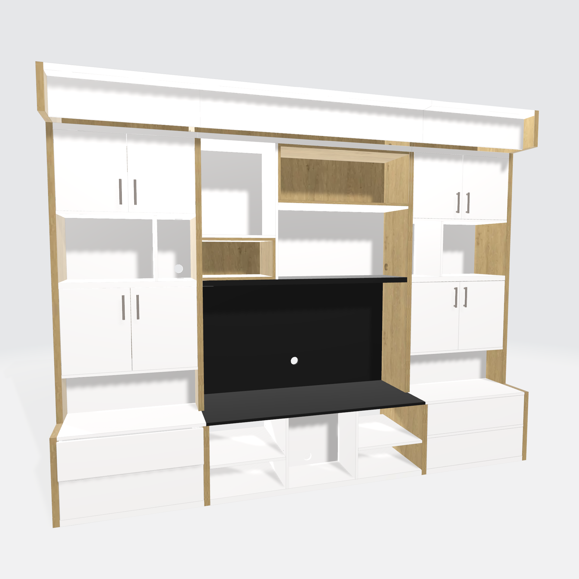 Custom TV layout for the living room